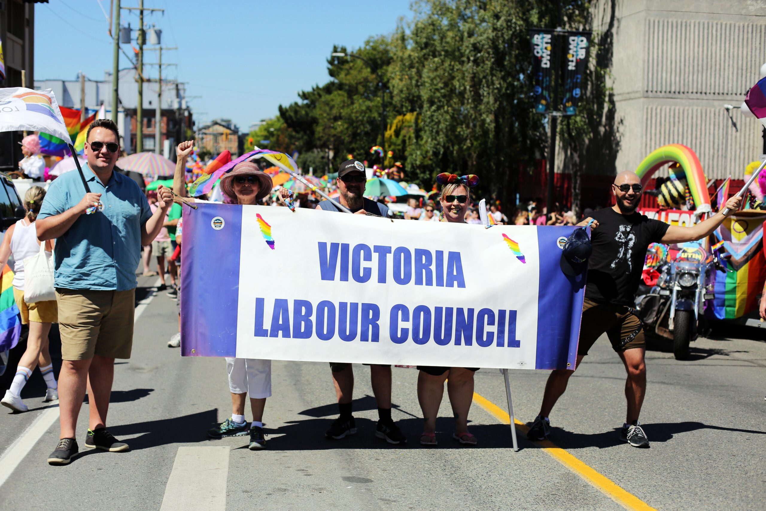 VICTORIA PRIDE PARADE – July 6, 2025 – Victoria Labour Council
